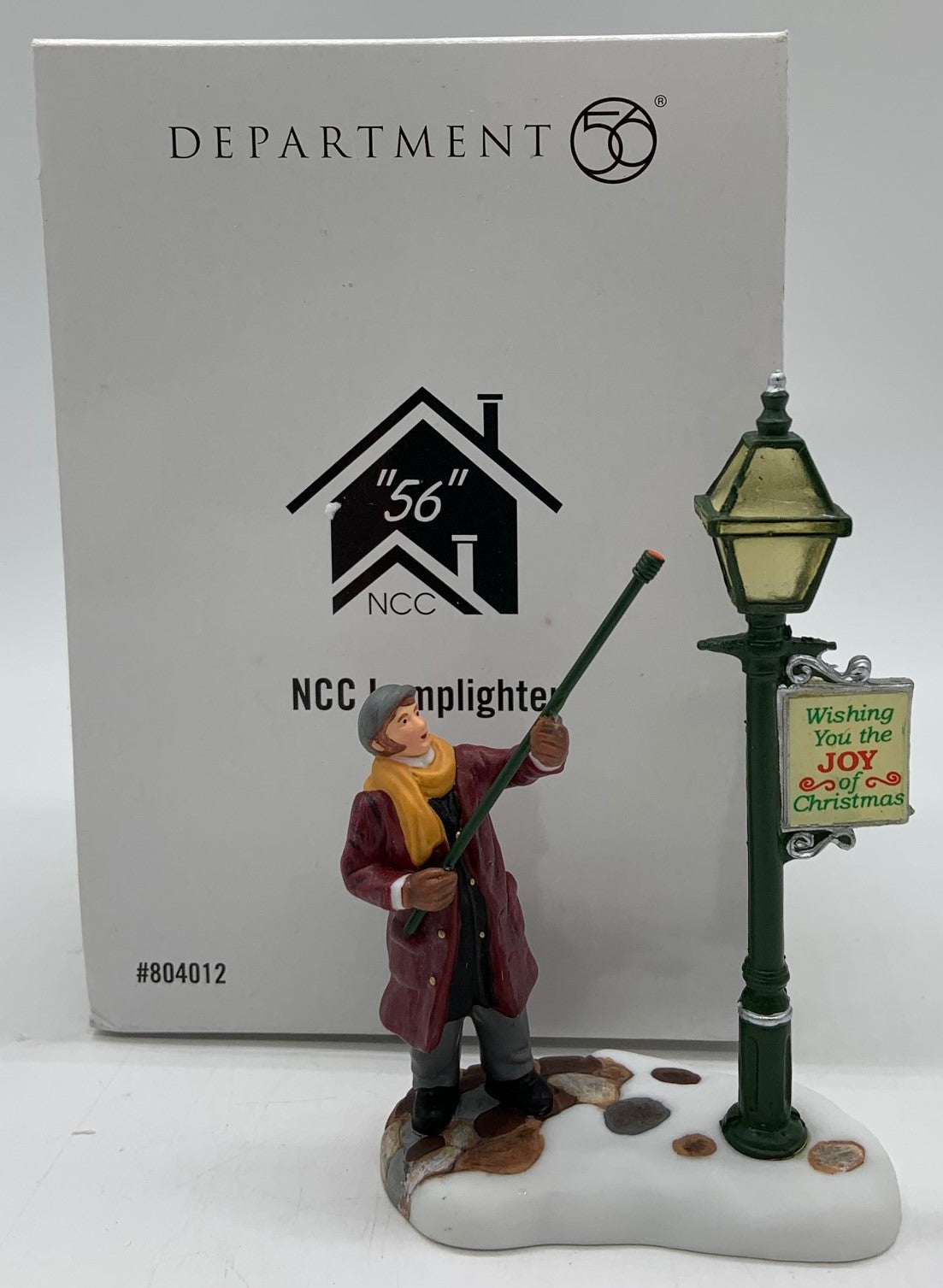 Dept 56- Exclusive Designs "NCC Lamplighter" accessory l Retired ...