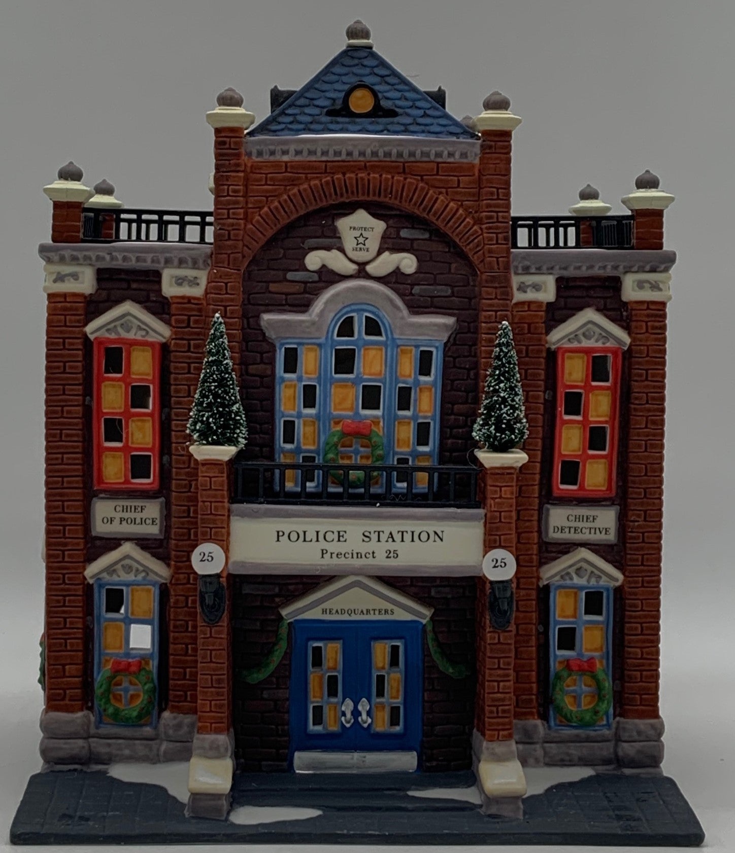Dept 56- Christmas in the City "Precinct 25 Police Station" l Retired ...