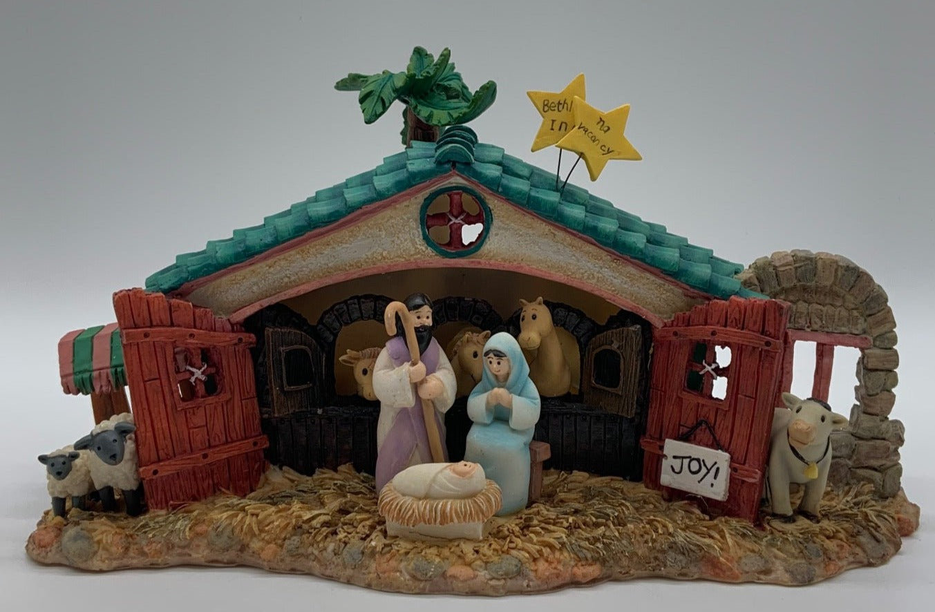 Dept 56- Storybook Village Collection "Storybook Nativity" l Retired ...