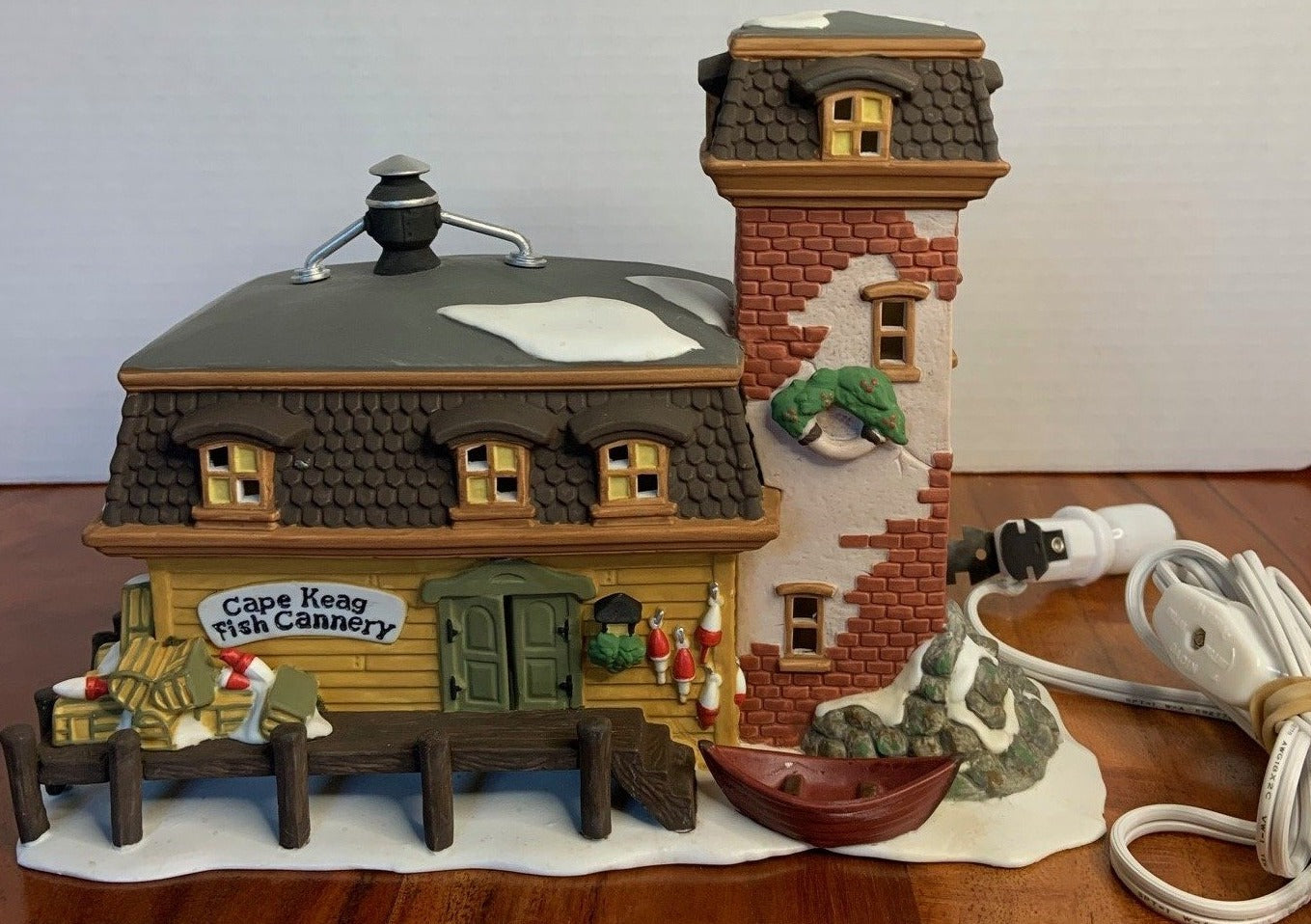 Dept 56 New England Village "Cape Keag Fish Cannery" l Retired ...